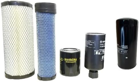 Mahindra Tractor Filter Pack of 5 for 2565/2665 Models
